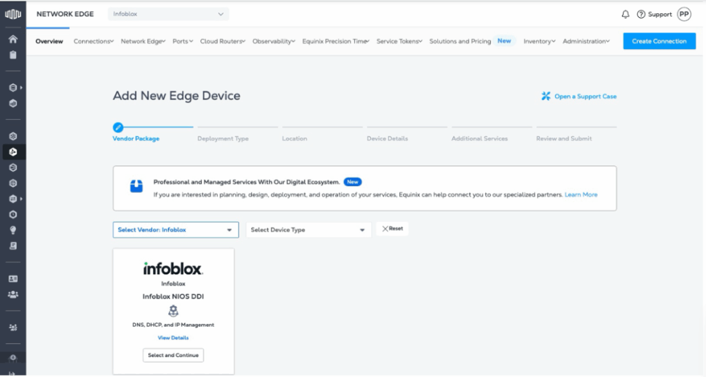 Infoblox NIOS DDI Adds Grid Manager on Equinix Edge