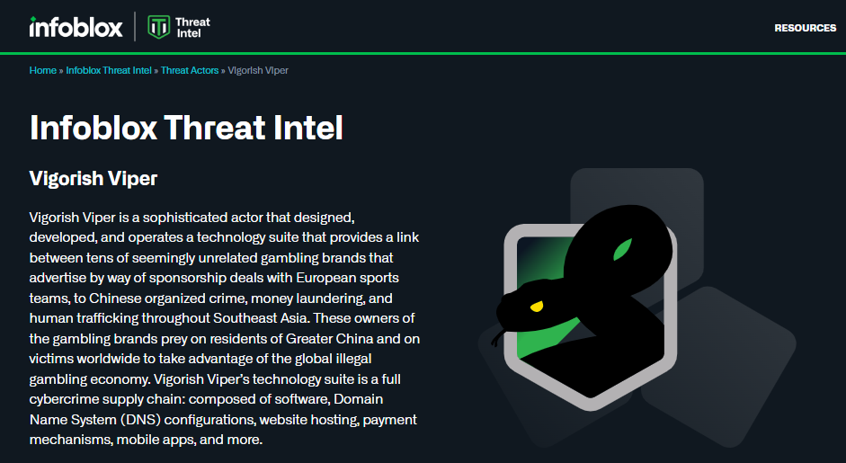 Vigorish Viper: un ciberdelincuente que utiliza el fútbol para impulsar ...