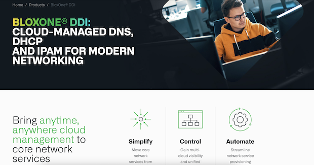 BloxOne DDI：クラウドマネージド DNS、DHCP & IPAM | Infoblox