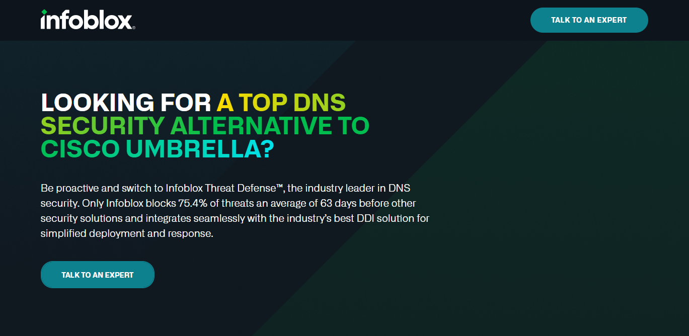 Infoblox vs. Cisco Umbrella: Compare DNS Security - Infoblox
