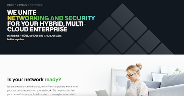 Why Infoblox? Unite Networking and Security for Better Protection