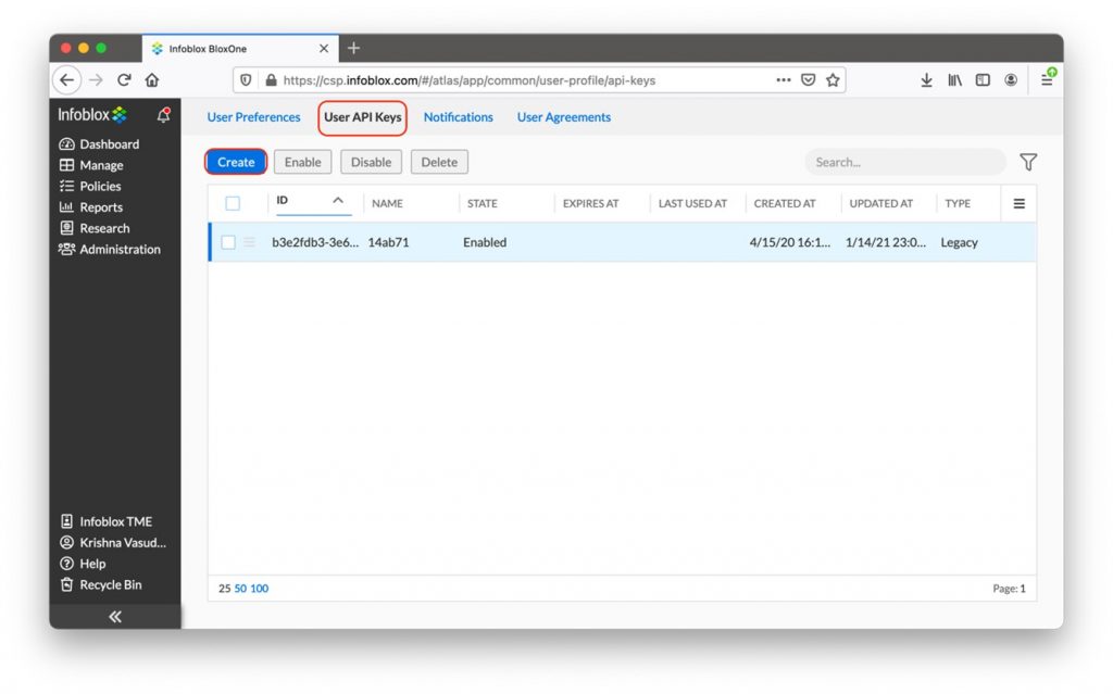 Developer Portal - Getting Started | Infoblox