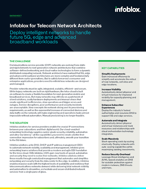 Resources - Infoblox