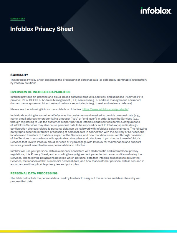 Resources - Infoblox