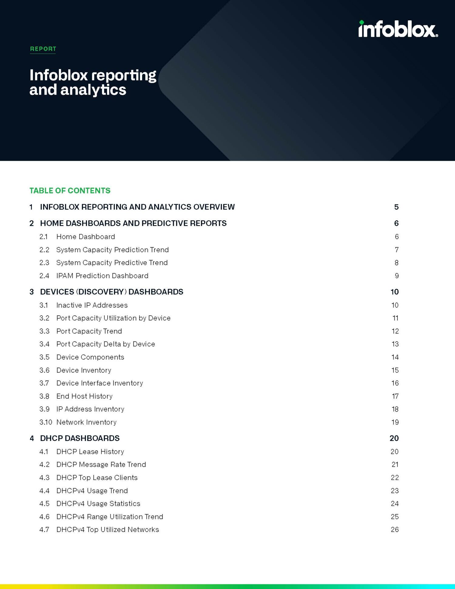 Infoblox Reporting and Analytics | Know Your Network | Infoblox