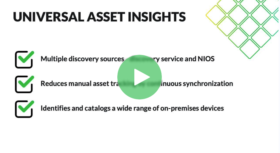 Universal Asset Insights for On-premises Networks | Infoblox