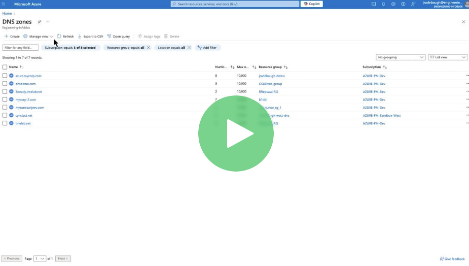 Universal DDI Management for Azure DNS | Infoblox