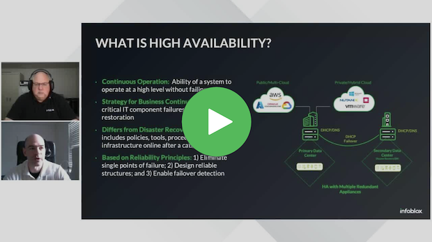 Driving Resiliency and Automation in Hybrid Multi-Cloud Environments | Infoblox