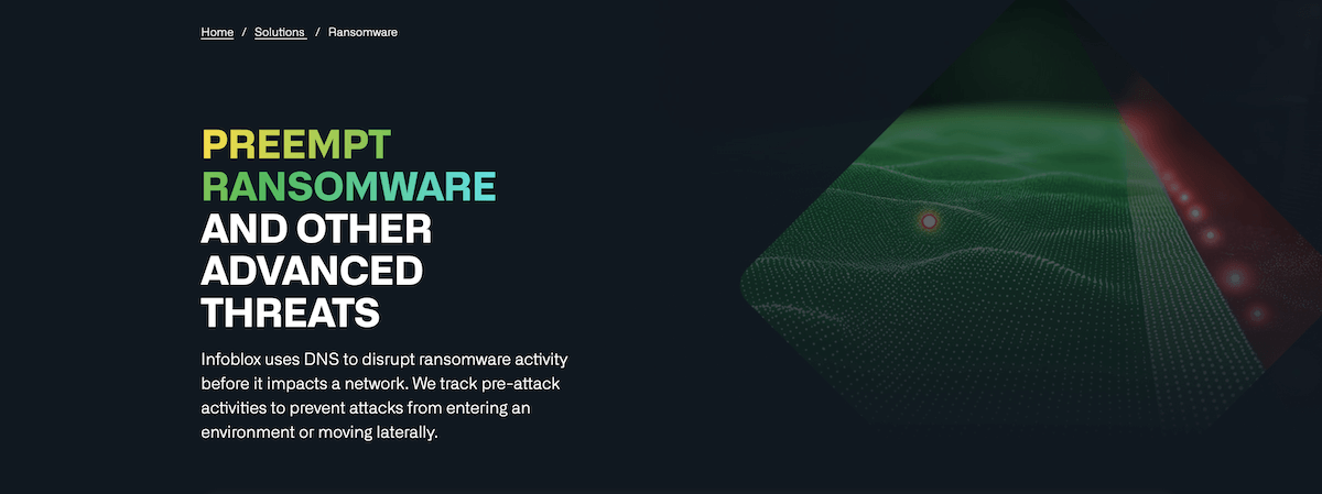 Enterprise Ransomware Prevention and Protection - Infoblox