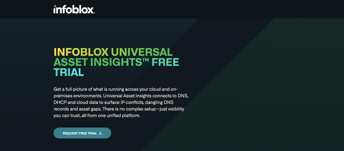 Infoblox Universal Asset Insights Free Trial